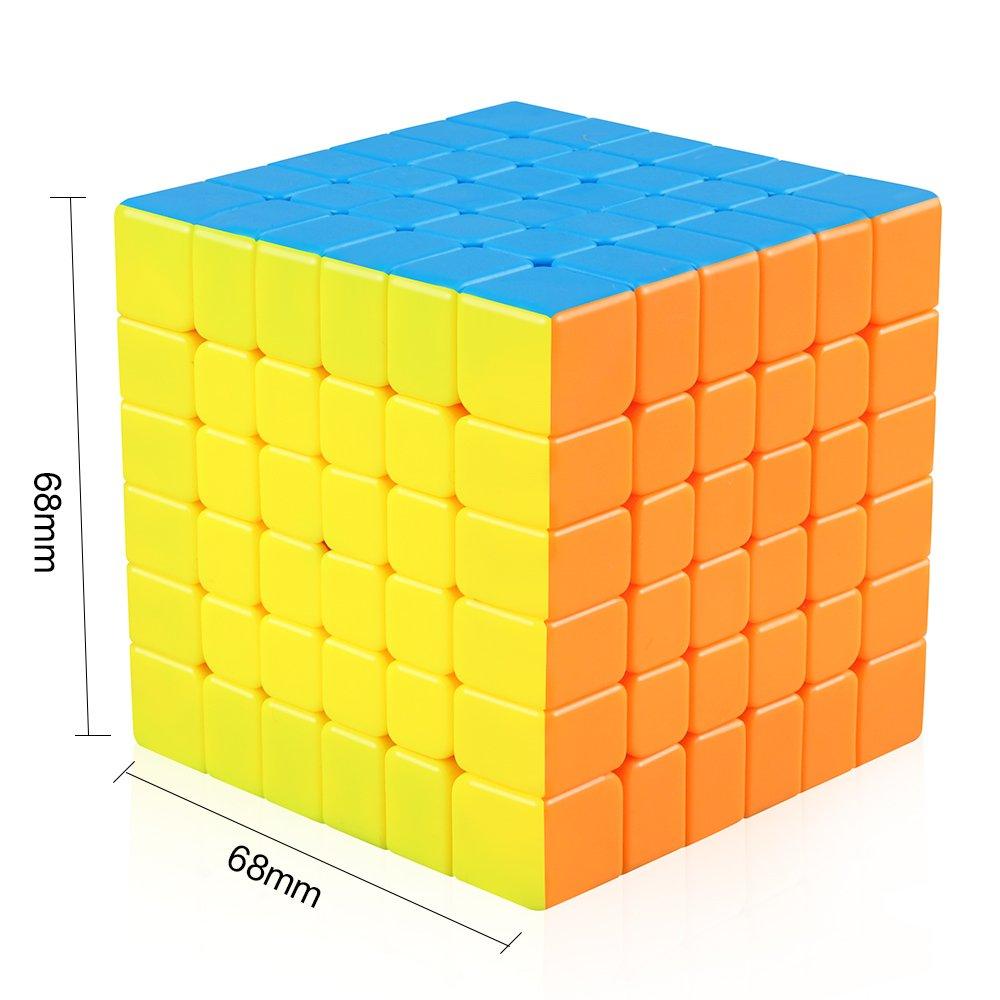D-fantix moyu cubing classroom meilong 6x6 speed cube stickerless